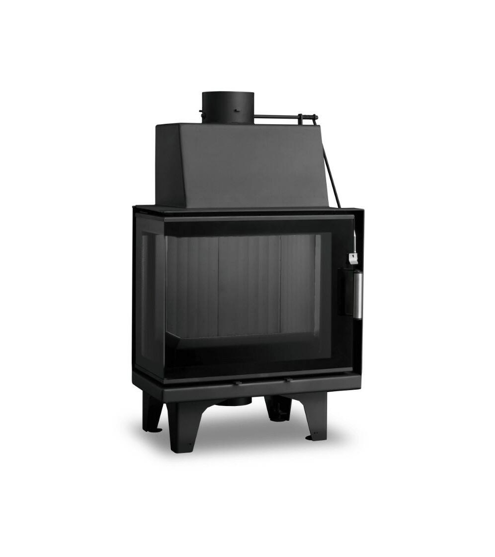 Insert de cheminée 130 EVO LD TUNNEL d200 126 CM 8-14kW design haut de ...