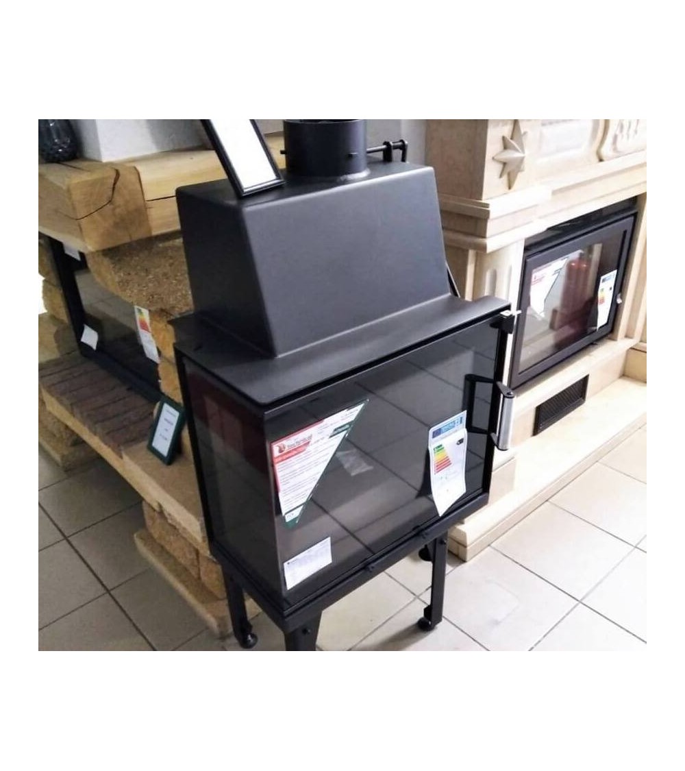 Insert de cheminée 130 EVO LD TUNNEL d200 126 CM 8-14kW design haut de ...