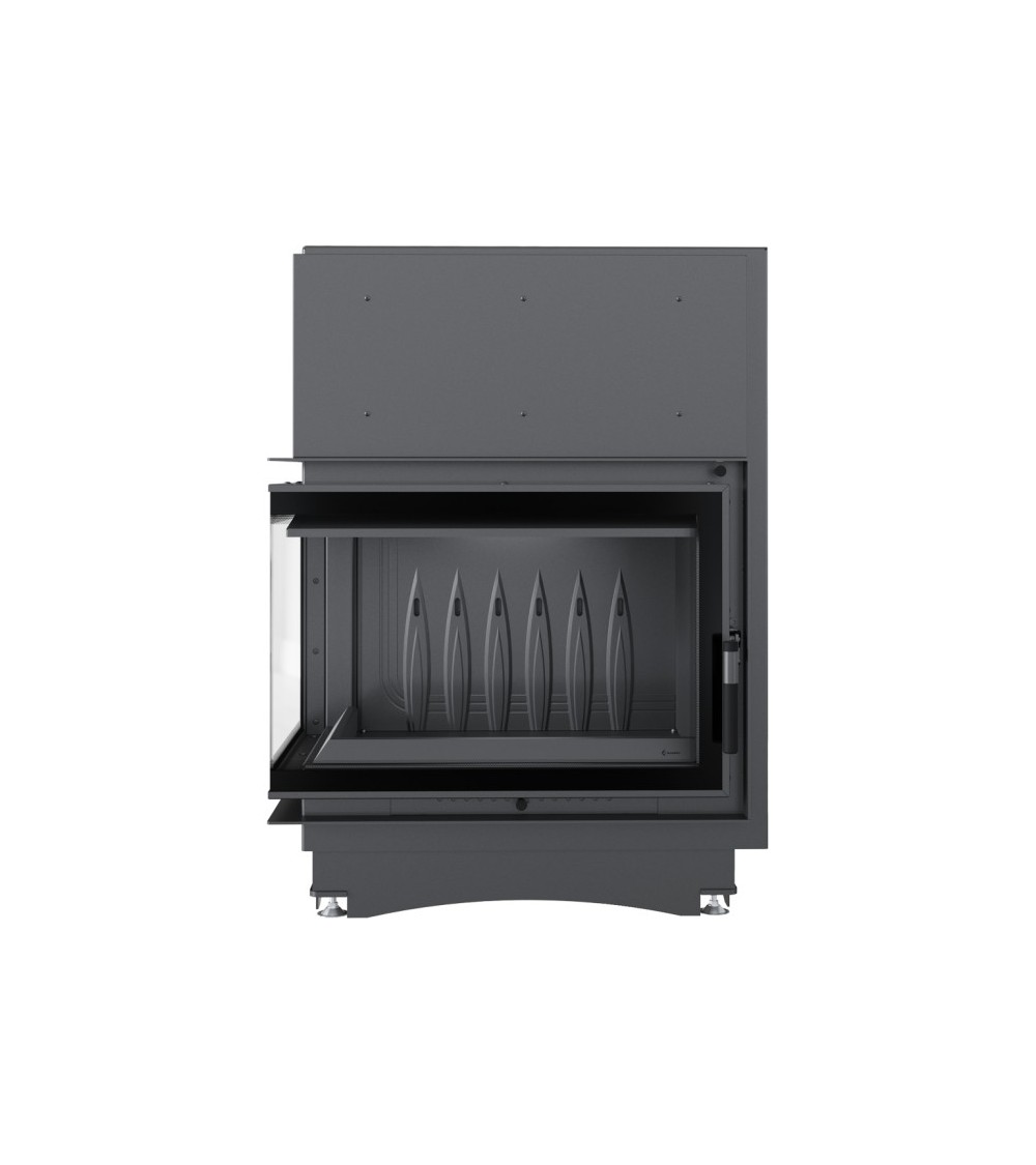 Insert cheminée ZUZIA ECO 12 BS DECO vitre à gauche
