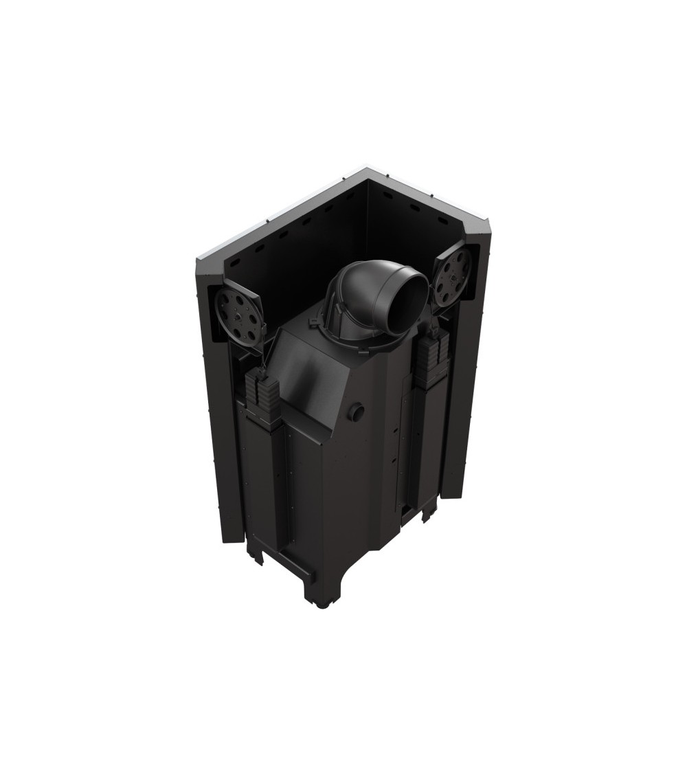 Insert cheminée MBM 10 BS vitre à gauche ouverture relevable + 1 ...